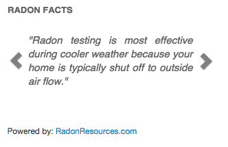 Radon Fact Widget